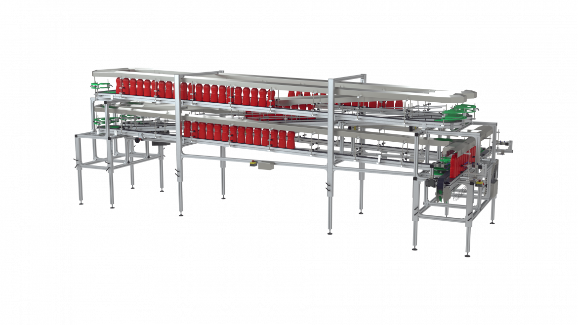 Buffer conveyors - Delta Engineering Belgium