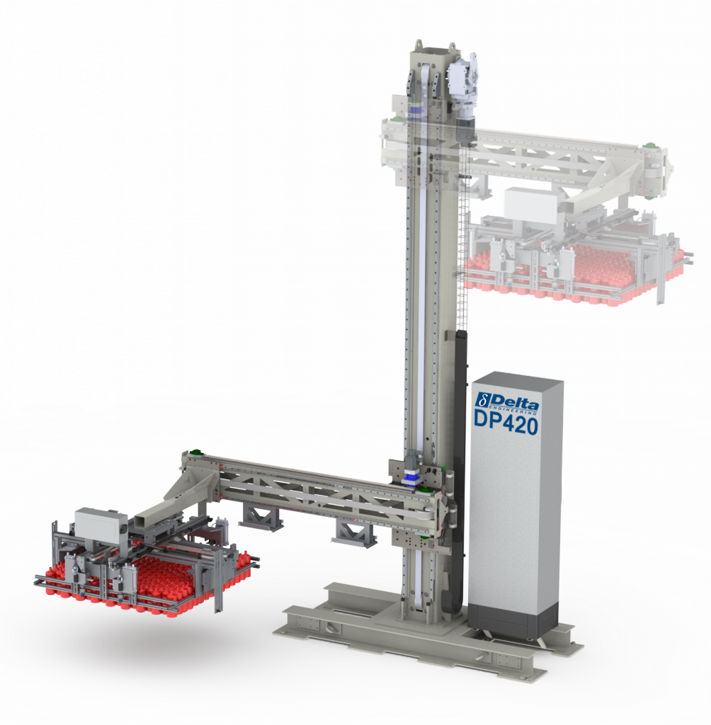 Palletizing and depalletizing unit DP420 - Modular flexible concept