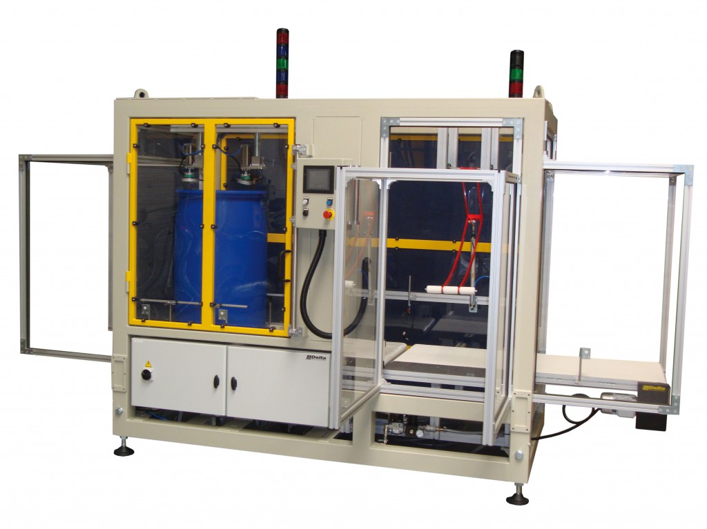 QC060 Drum leak tester & check weigher, Quality center
