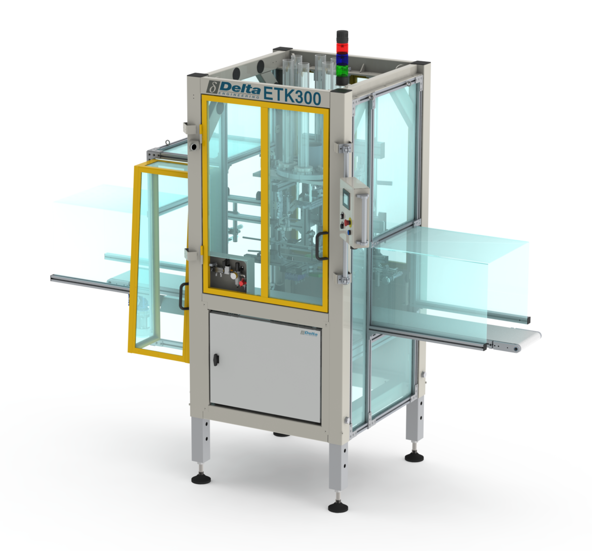 Dust cap applicator - ETK300 - Keep your containers clean.