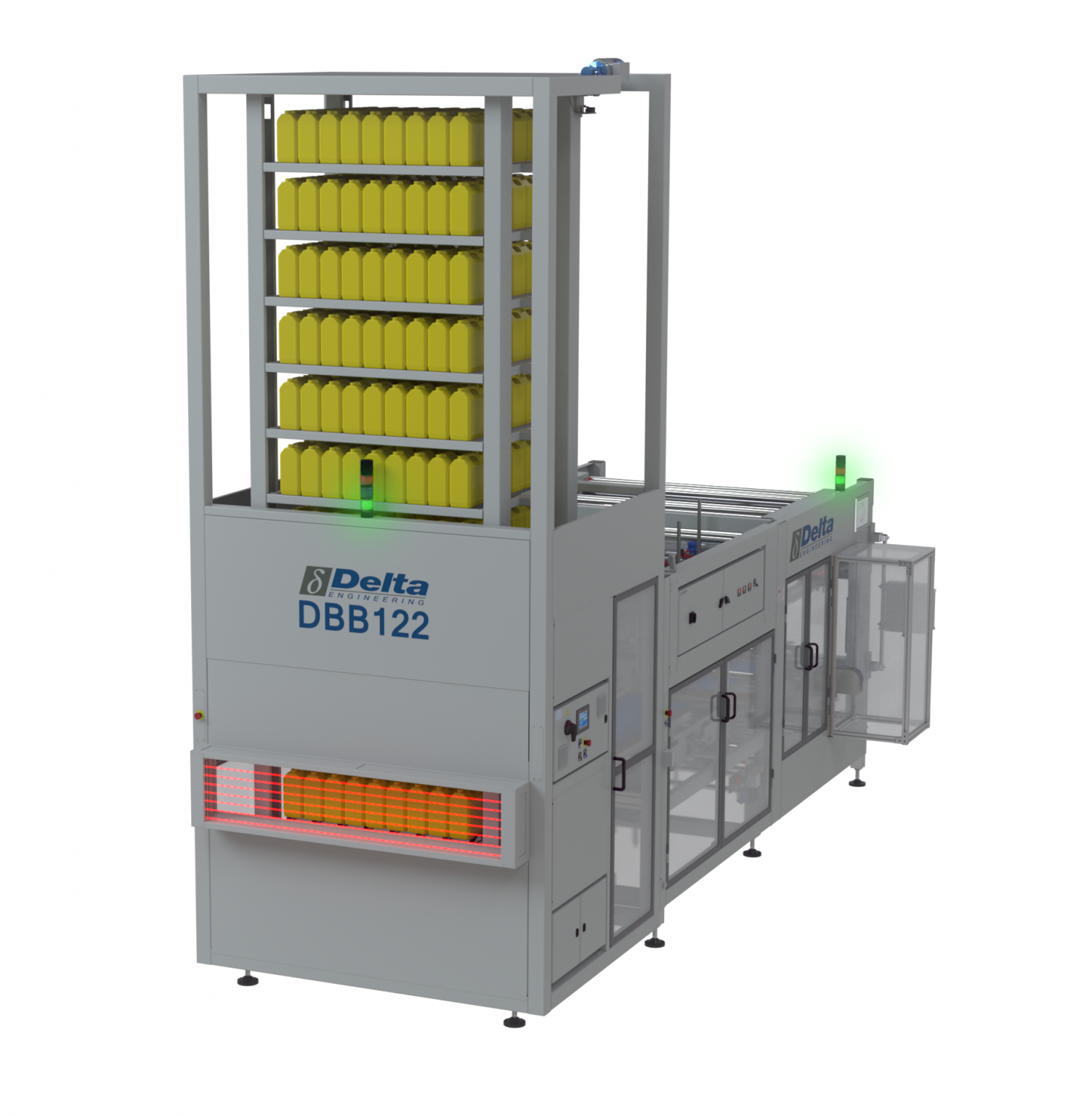 Bag stacking machine DBB100 - Compact unit - Many stacking positions